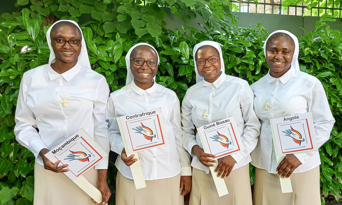 Première Profession religieuse et missionnaire - Spiritaines : Les ...